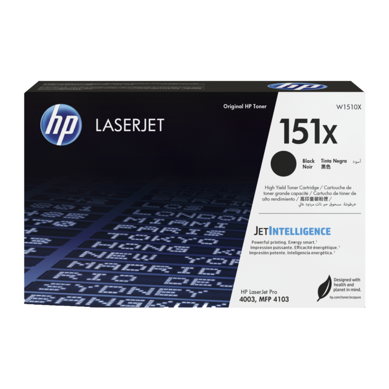 Toner HP 151X Negro (W1510X) LaserJet 4003A 9700 Pag.